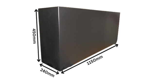 120 Litres (1150 x 450 x 240) mm – Kiwi Tanks