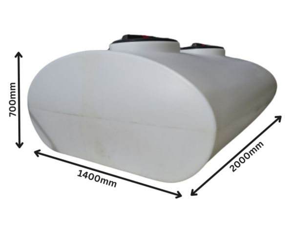 1500L Transport Slimline Ground Tank – Kiwi Tanks