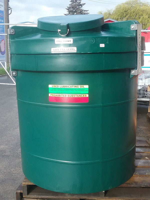 Waste Oil Tank 1000L Rain Proof – Kiwi Tanks